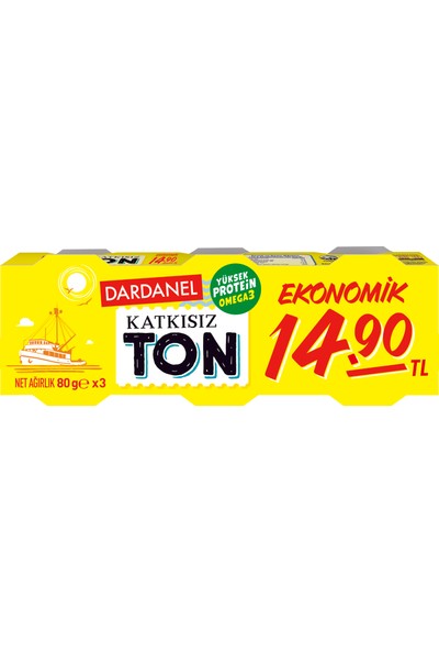 Dardanel 80 x 3 Ekonomik Ton Balığı