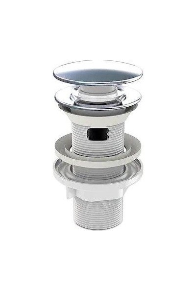 İz Yapı Klik Klack Taşmalı Metal Bas Aç Lavabo Sifonu İz Yapı Klik Klack Taşmalı Metal Bas Aç Lavabo Sifonu
