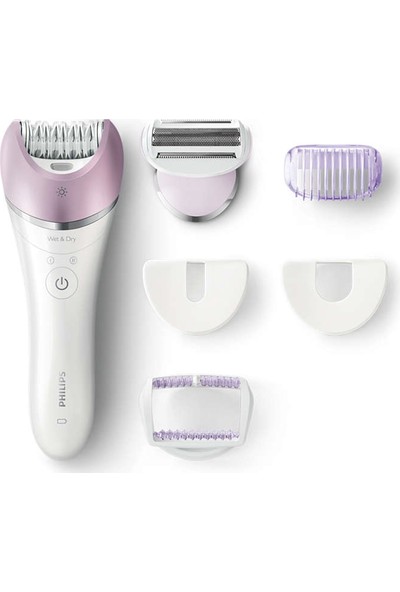 Philips Satinelle Advanced BRE630/00 Islak ve Kuru Epilatör (+5 aksesuar)