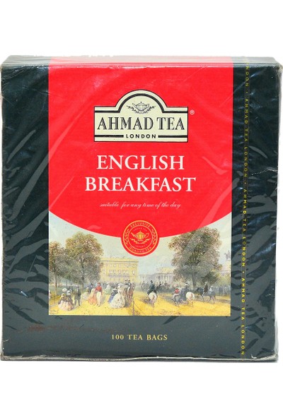Ahmad Tea Englısh Breakfast 100 Lü Poşet Çay Ahmad Tea Englısh Breakfast 100 Lü Poşet Çay