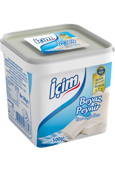 İçim Tam Yağlı Beyaz Peynir 500 gr İçim Tam Yağlı Beyaz Peynir 500 gr