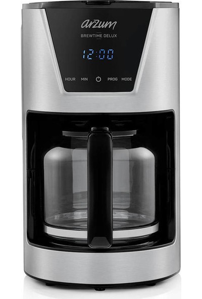 Arzum AR3081 Brewtime Delux Filtre Kahve Makinesi – Inox Arzum AR3081 Brewtime Delux Filtre Kahve Makinesi – Inox