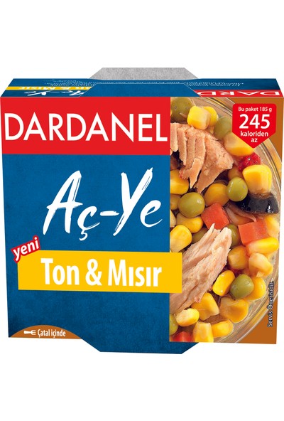 Dardanel Mısırlı Ton Balığı 185 gr