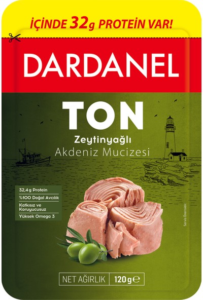 Dardanel Poşet Zeytinyağlı Ton Balığı 120 gr
