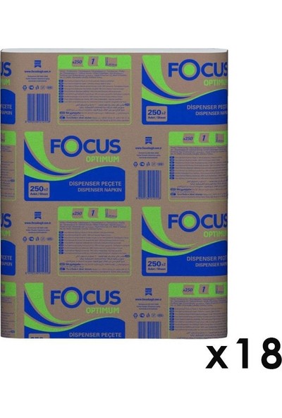 Focus Optimum Masa Üstü Dispenser Kağıt Peçete 24 x 18