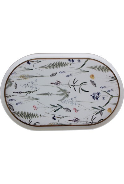 Porland Botanical Kayık Tabak 32 cm