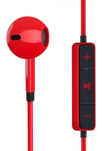 EnergySistem 1  Bluetooth Kablosuz Kulakiçi Kulaklık Kırmızı