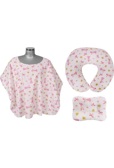 Sevi Bebe Emzirme Seti Prenses Desen Sevi Bebe Emzirme Seti Prenses Desen
