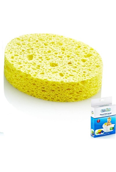 Babyjem Banyo Süngeri Selülozik Sarı