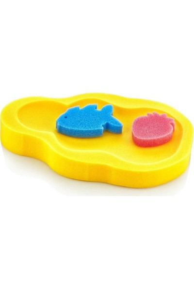 Babyjem Küvet Süngeribanyo Süngeri Hd. Sarı
