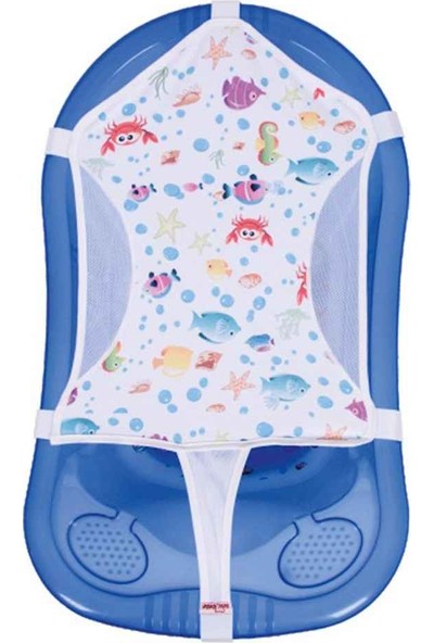 Sevi Bebe Desenli Havlu Banyo Filesi