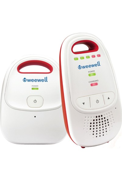 Weewell WMA370 Weewell Dijital Bebek Telsizi - 300 m - Şarjlı - Ses göstergesi
