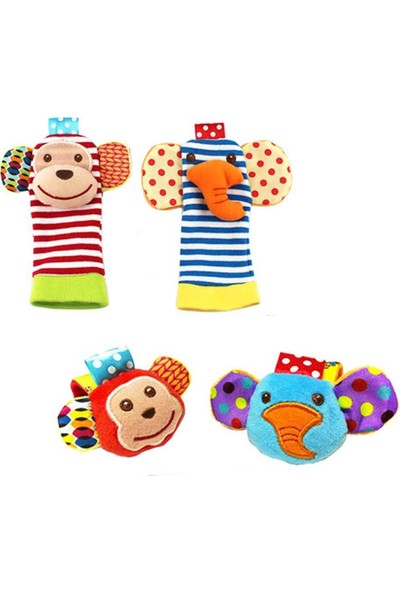 Sozzytoys Çıngıraklı Çorap Ve Bileklik Seti