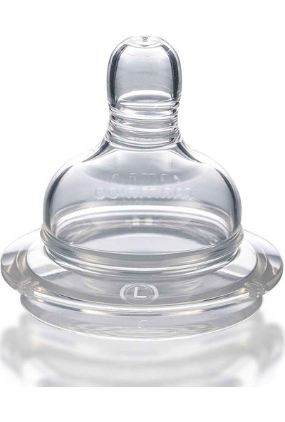 Mamajoo Silikon Biberon Emziği İkili L No3 12 Ay+& Saklama Kutusu Mamajoo Silikon Biberon Emziği İkili L No3 12 Ay+& Saklama Kutusu