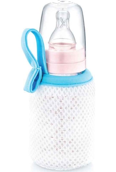 Babyjem Soft Şişe Kılıfı Küçük Boy Mavi