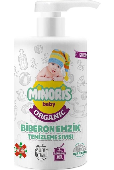 Minoris Baby Organik Antialerjik Biberon Emzik Temizleyici Minoris Baby Organik Antialerjik Biberon Emzik Temizleyici
