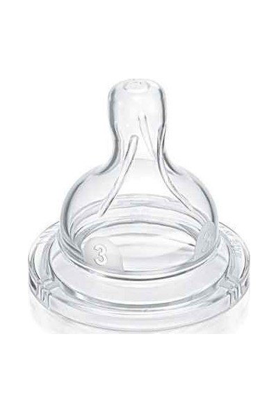 Philips Avent SCF633/27 (Biberon Emziği, 3 Delik, 3 Ay+ ,2'li)