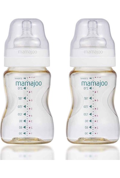 Mamajoo %0 BPA PES İkili Biberon 250 ml