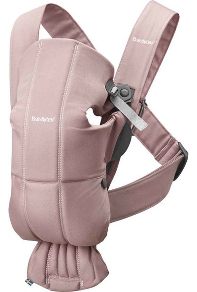 BabyBjörn Kanguru Mini 3D Cotton Dusty Pink BabyBjörn Kanguru Mini 3D Cotton Dusty Pink