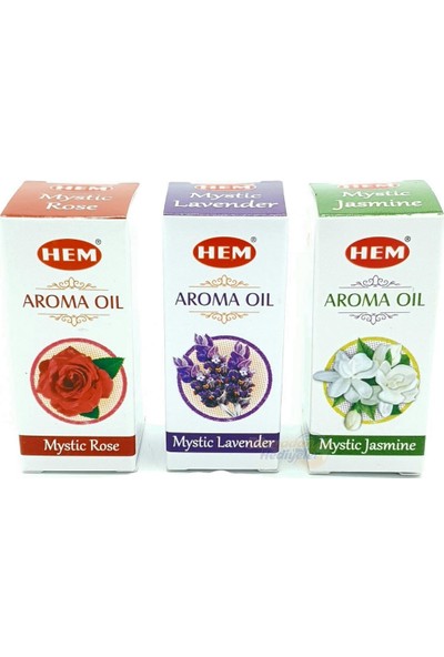 Dünyadan Hediyeler 3'lü Gül Lavanta Yasemin Aromalı Buhurdanlık Yağı 10 ml Dünyadan Hediyeler 3'lü Gül Lavanta Yasemin Aromalı Buhurdanlık Yağı 10 ml