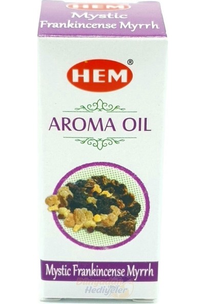 Dünyadan Hediyeler Frankincense Aromalı Lüks Buhurdanlık Yağı Frankincense Myrrh 10 ml Dünyadan Hediyeler Frankincense Aromalı Lüks Buhurdanlık Yağı Frankincense Myrrh 10 ml