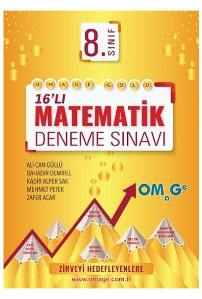 Omage Yayınları 8. Sınıf Gold Matematik Deneme Sınavı