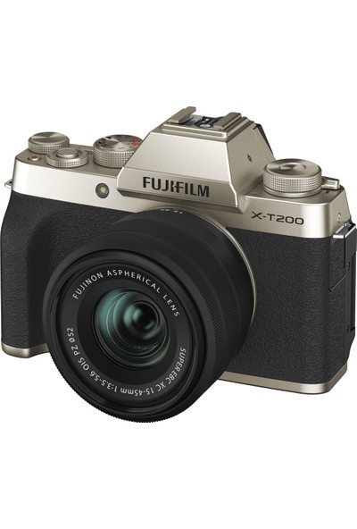 Fujifilm X-T200 Altın + Xc 15-45 Lens Kit