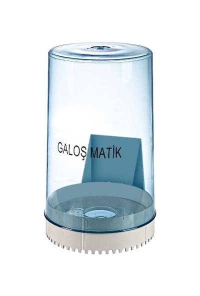 Palex Galoşmatik Galoş Dispenseri Şeffaf Mavi