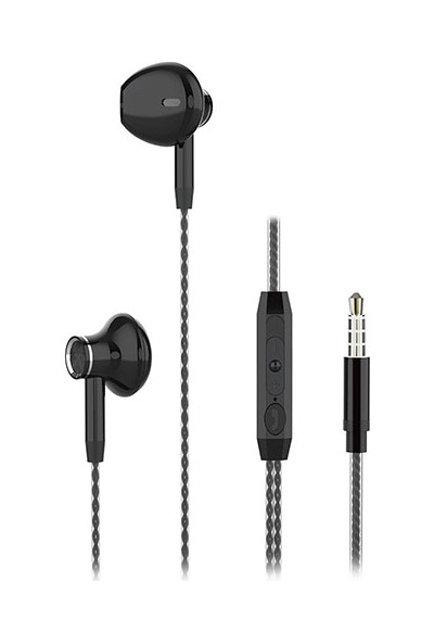 Snopy SN-X24 Siyah Kulak İçi Mikrofonlu Kulaklık