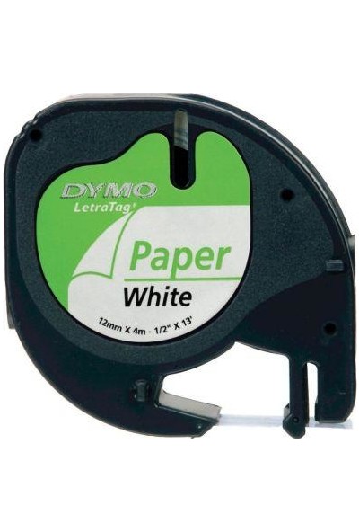 Dymo 91200 Letratag Kağıt Etiket Beyaz Dymo 91200 Letratag Kağıt Etiket Beyaz