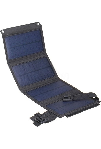 Valkyrie Katlanabilir 4 Panelli Solar Şarj Cihazı Powerbank 20W 2A Valkyrie Katlanabilir 4 Panelli Solar Şarj Cihazı Powerbank 20W 2A