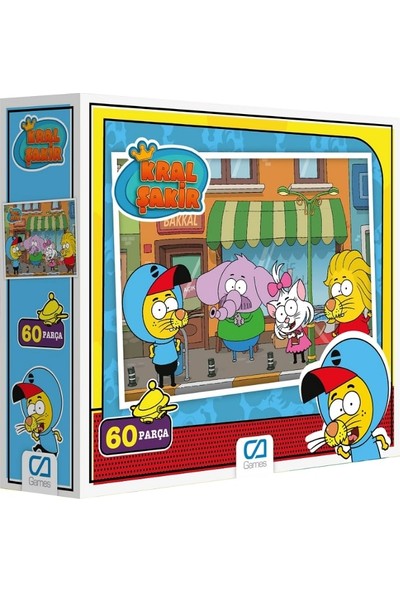 Ca Games Kral Şakir 60 Puzzle Ca Games Kral Şakir 60 Puzzle