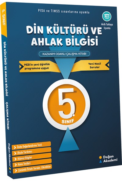 Doğan Akademi̇ 5. Sınıf Din Kültürü ve Ahlak Bilgisi Kazanım Odaklı Çalışma Kitabı