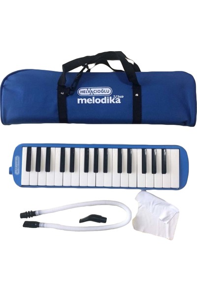 Helvacıoğlu Melodika 32 Tuşlu Taşıma Çantalı Mavi Helvacıoğlu Melodika 32 Tuşlu Taşıma Çantalı Mavi