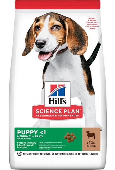 Hills Yavru Kuzulu Köpek Maması 2,5 kg