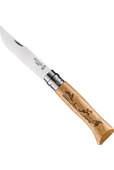 Opinel Inox No 8 Yaban Tavşan Desenli Paslanmaz Çelik Çakı Opinel Inox No 8 Yaban Tavşan Desenli Paslanmaz Çelik Çakı