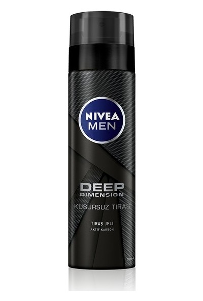Nivea Men Deep Dimension Tıraş Jeli 200 ml Nivea Men Deep Dimension Tıraş Jeli 200 ml
