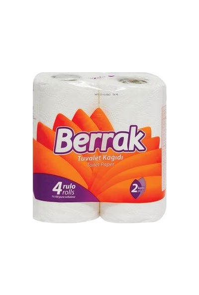 Berrak Tuvalet Kağıdı 4'lü