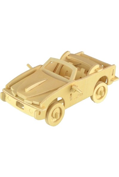 Sealand 3D Ahşap Araba Maketi Sealand 3D Ahşap Araba Maketi
