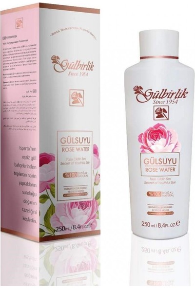 Rosense Gülbirlik-Rosense Gülsuyu 250 ml