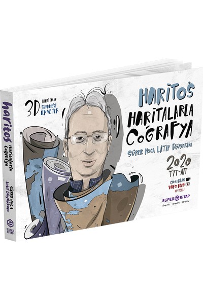 Süper Kitap TYT AYT Coğrafya: Süper Genç Haritos Haritalarla Coğrafya