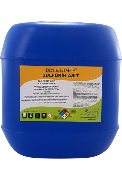 Brtr Kimya %97-98 Sülfürik Asit - 30 Kg
