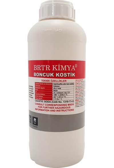 Brtr Kimya Boncuk Kostik - 1 Kg Lavabo Aç Brtr Kimya Boncuk Kostik - 1 Kg Lavabo Aç