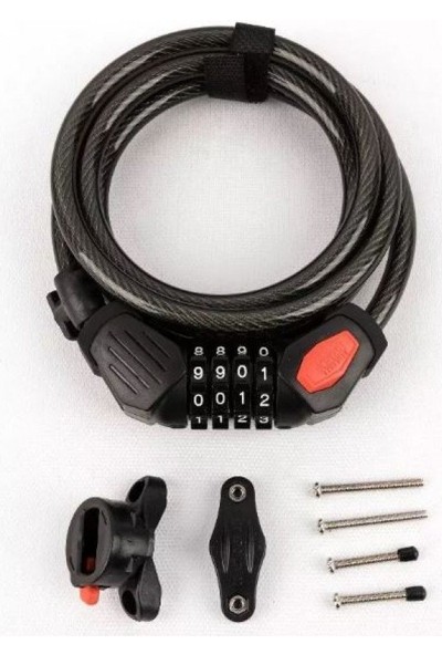 Knox 6006 Şifreli Bisiklet Kilidi (185cmX12mm)