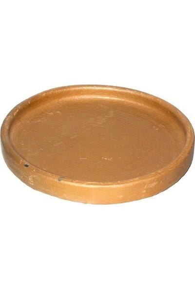 Toprak El Yapımı Güveç Orta Boy Saç Tava 33 cm