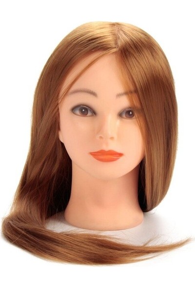 Prodiva Kuaför Eğitim Mankeni Fiber Sentetik Karamel 65 cm Prodiva Kuaför Eğitim Mankeni Fiber Sentetik Karamel 65 cm