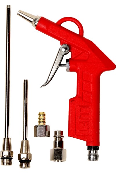 Luft Werkzeuge Uzun Orta Kısa Hava Tabancası Seti