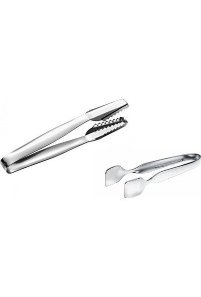 Nehir Çelik Buz Maşası - Şeker Maşası 2'li