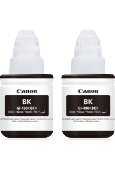 Canon G1411 G2411 G3411 G3411 Siyah Mürekkep 2'li Set