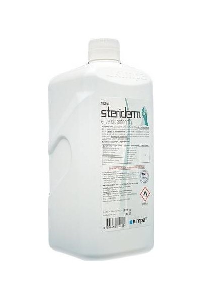 Steriderm El ve Cilt Antiseptiği 1 lt
